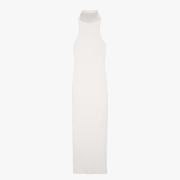 Zara | Dresses | Zara X Kaia Ribbed Long Knit Dress | Poshmark